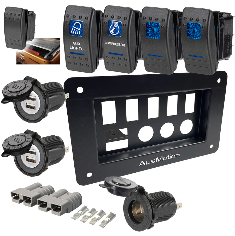 In-Tub accessory panel for Next-Gen Ford Ranger Wildtrak with roller ...