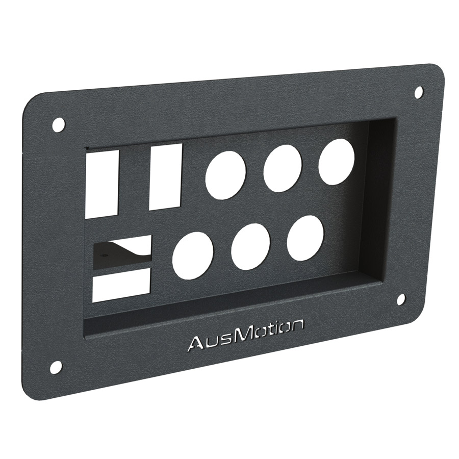 4WD accessory switch panel for next-gen Ranger and VW Amarok