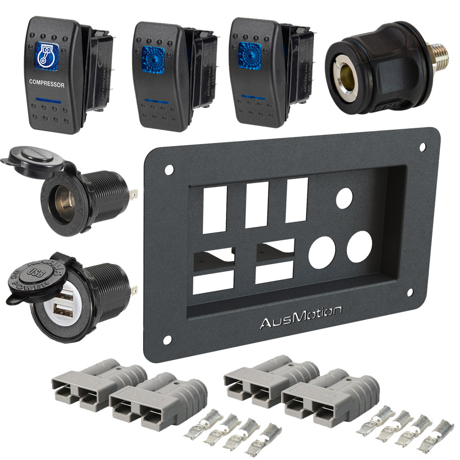 In-Tub switch and accessory panel for Next-Gen Ford Ranger and VW Amarok