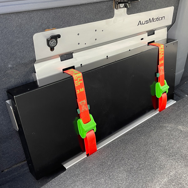 Bolt-in behind seat dual battery mount for Ford Ranger