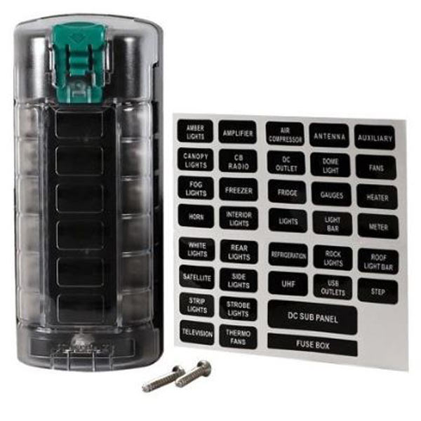 Fuse Block 6 independent circuits - AUSMOTION - High Quality Vehicle ...